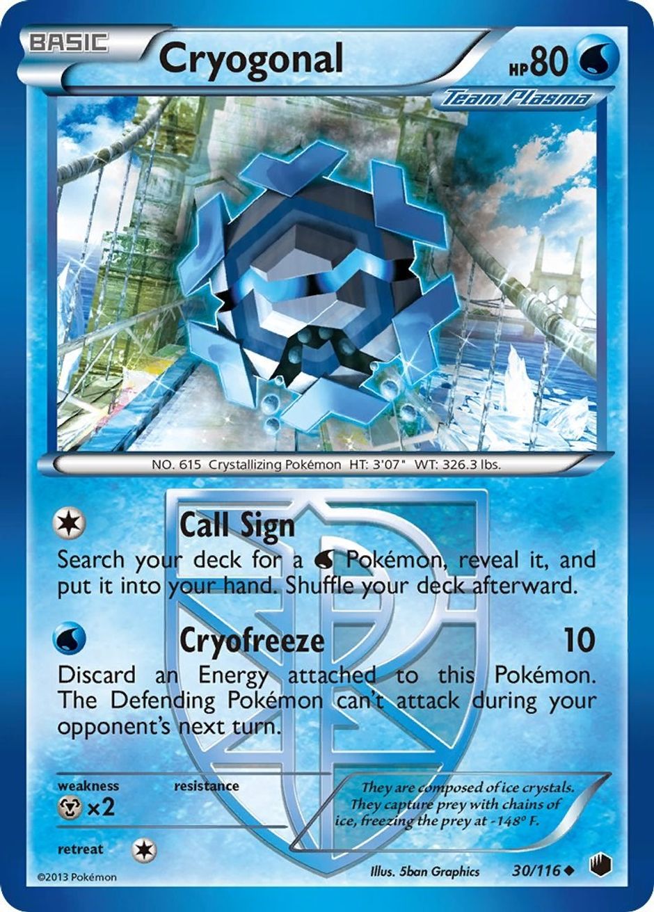 Cryogonal (Team Plasma) - Plasma Freeze - Pokemon