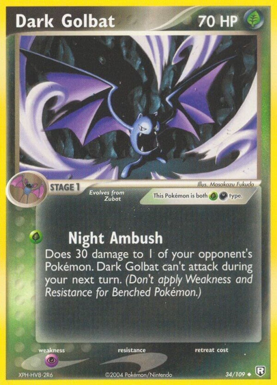 Dark Golbat - Team Rocket Returns - Pokemon