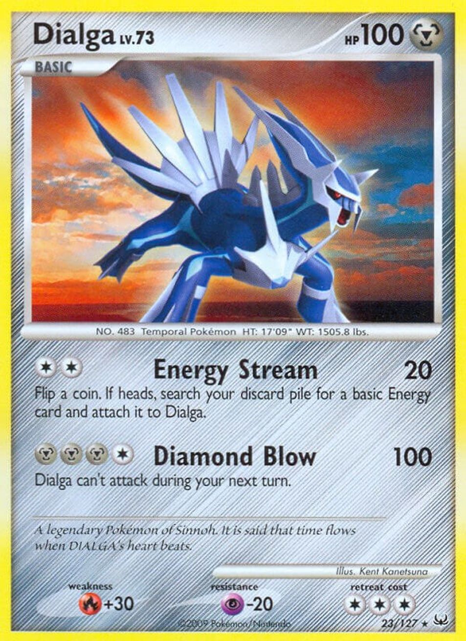 Dialga (23) - Platinum - Pokemon