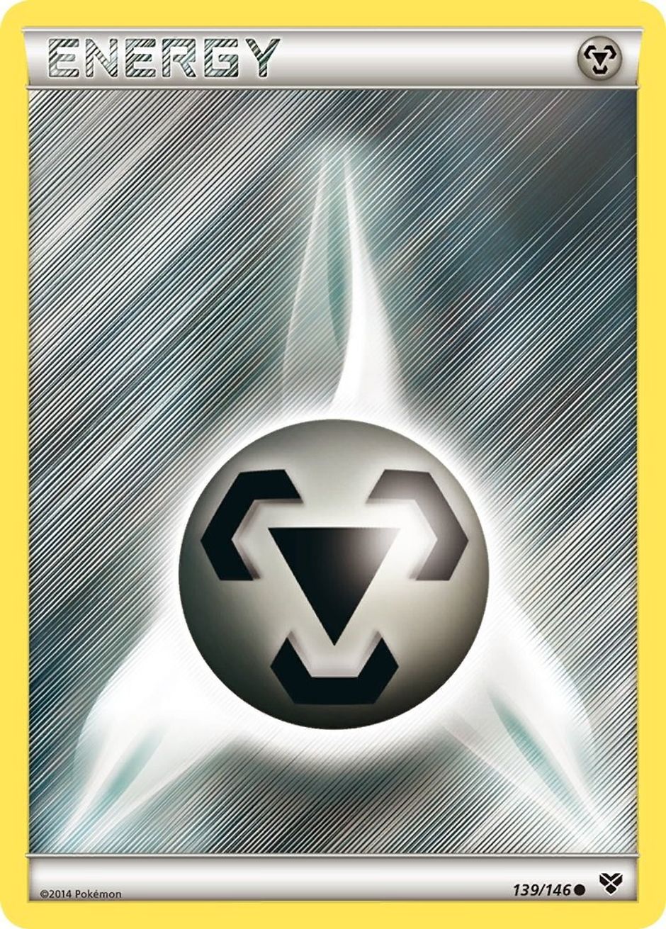 Metal Energy (Basic) - XY Base Set - Pokemon