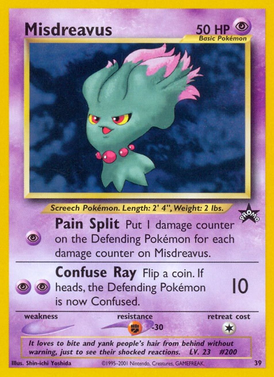 Misdreavus - WoTC Promo - Pokemon
