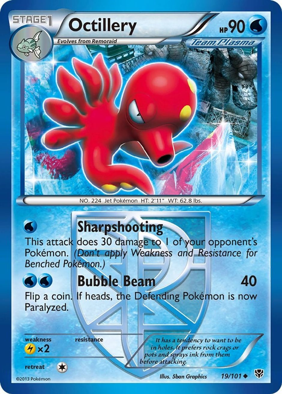 Octillery (Team Plasma) - Plasma Blast - Pokemon