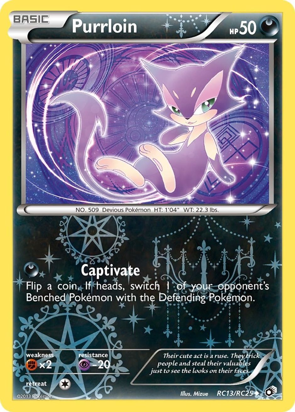 Purrloin - Legendary Treasures: Radiant Collection - Pokemon