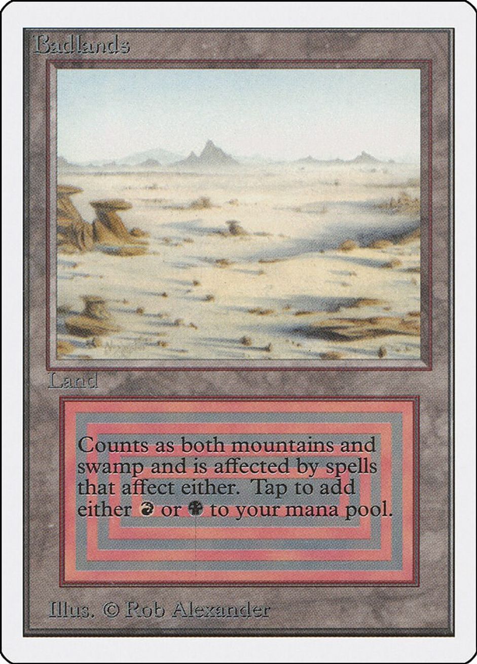 Badlands - Unlimited Edition - Magic: The Gathering