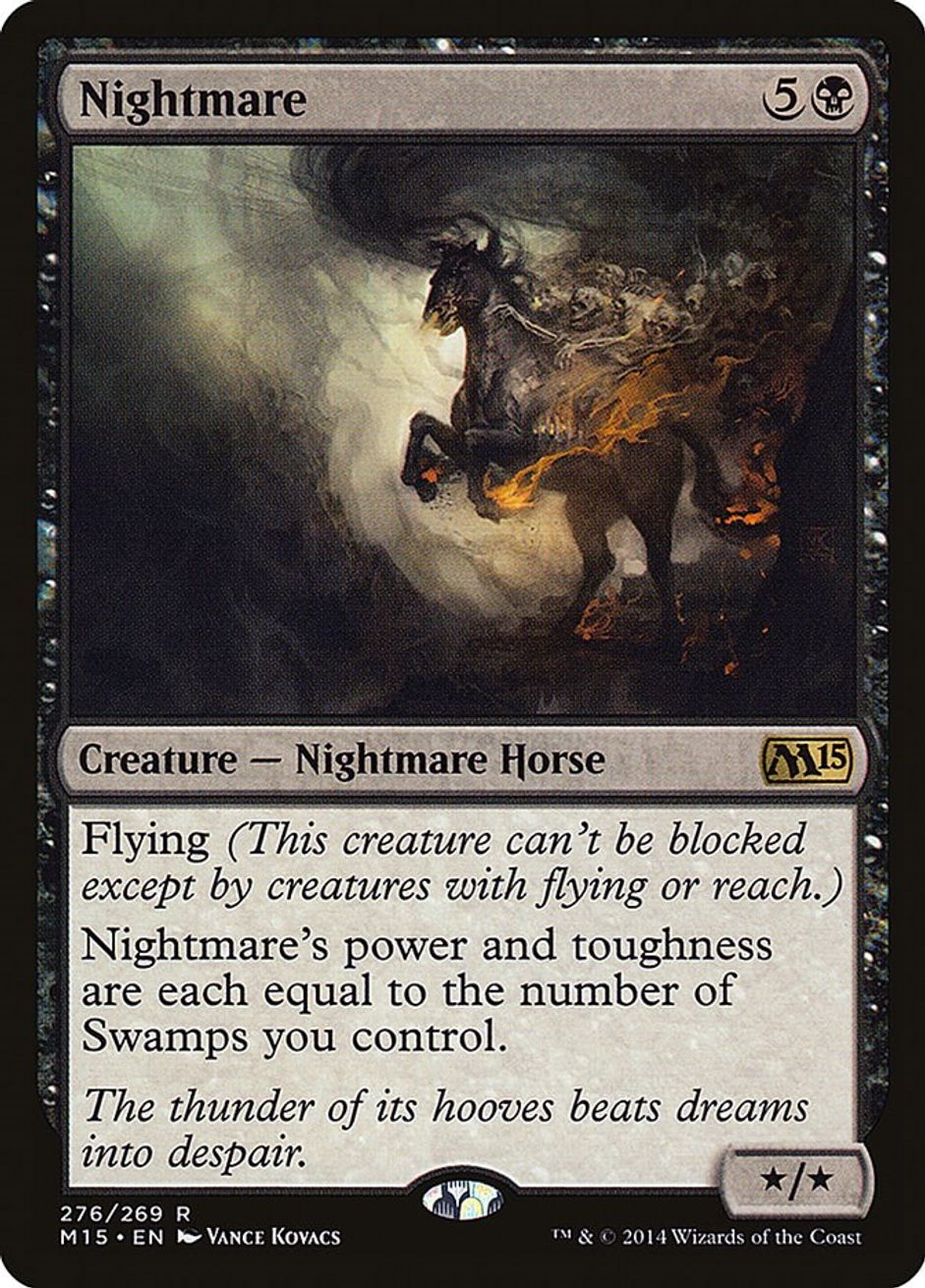 Nightmare - Magic 2015 (M15) - Magic: The Gathering