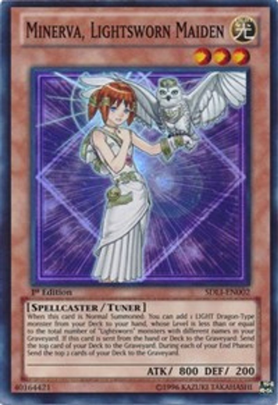 Minerva, Lightsworn Maiden - Structure Deck: Realm of Light - YuGiOh