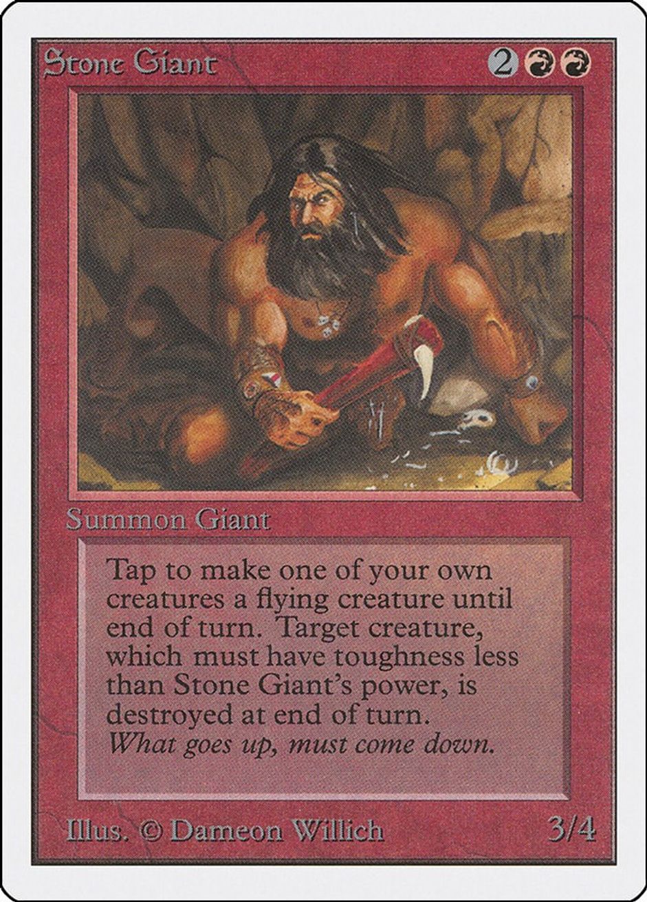 Stone Giant - Unlimited Edition - Magic: The Gathering