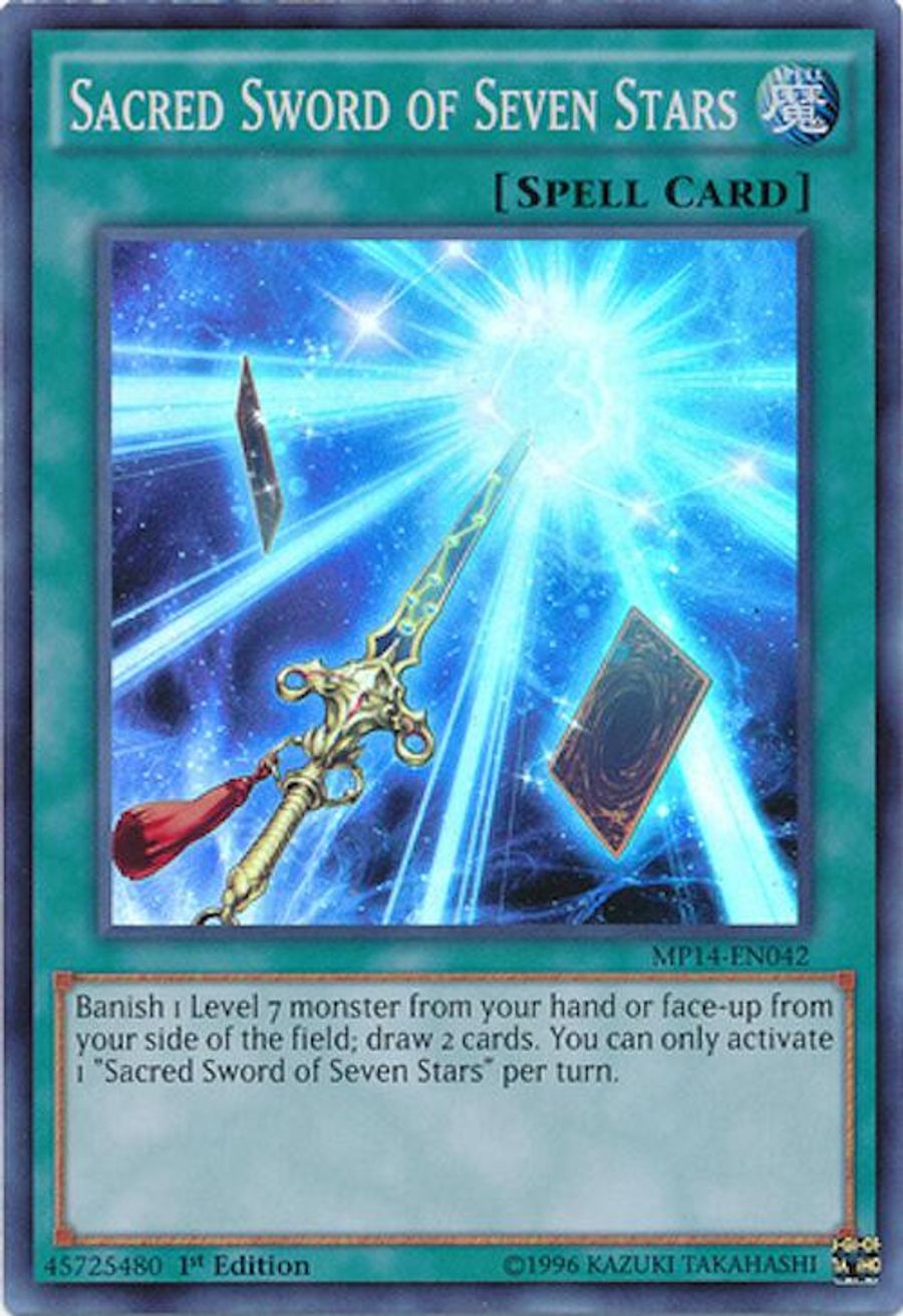 Sacred Sword of Seven Stars - 2014 Mega-Tins Mega Pack - YuGiOh