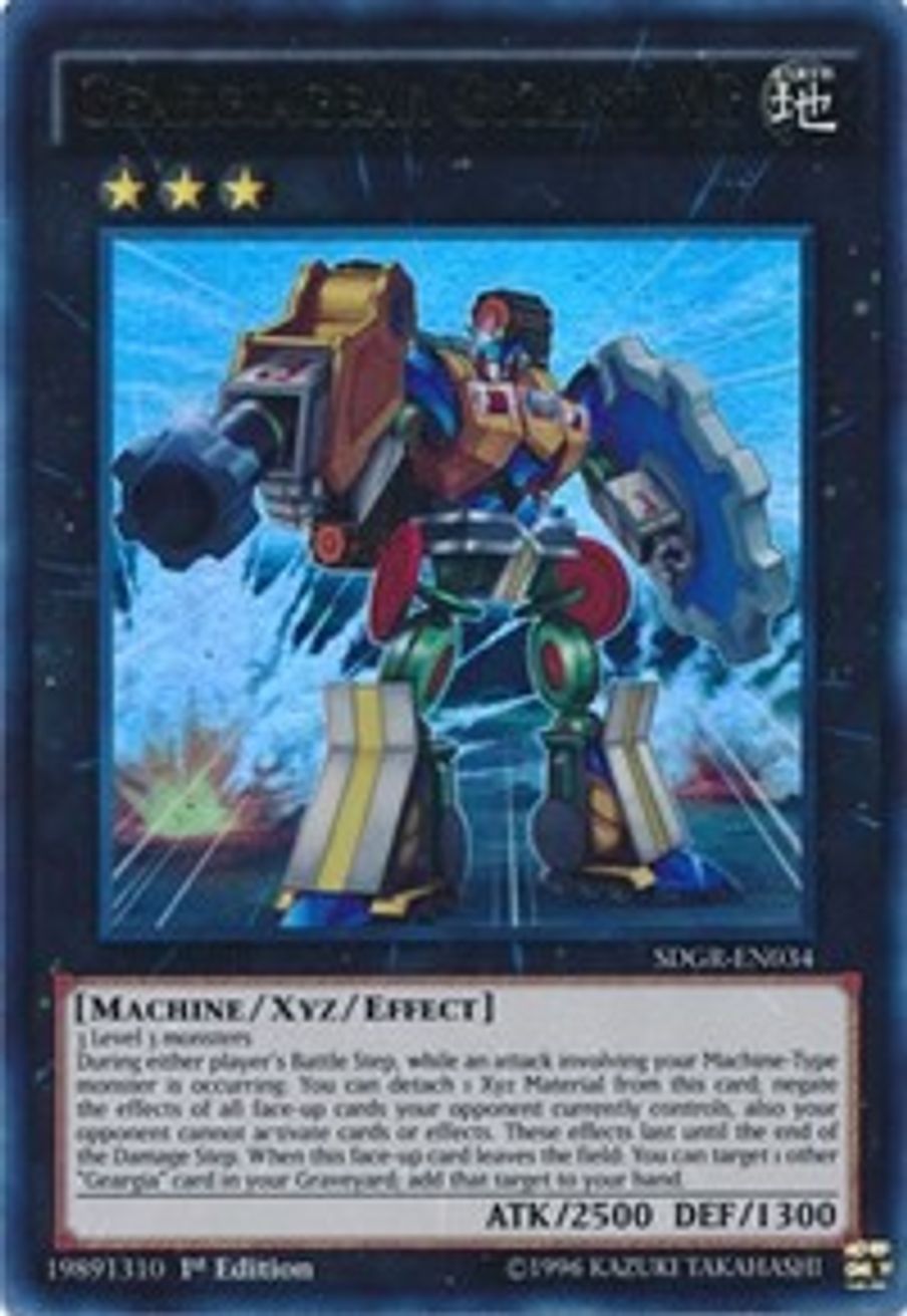 Geargiagear Gigant XG - Structure Deck: Geargia Rampage - YuGiOh
