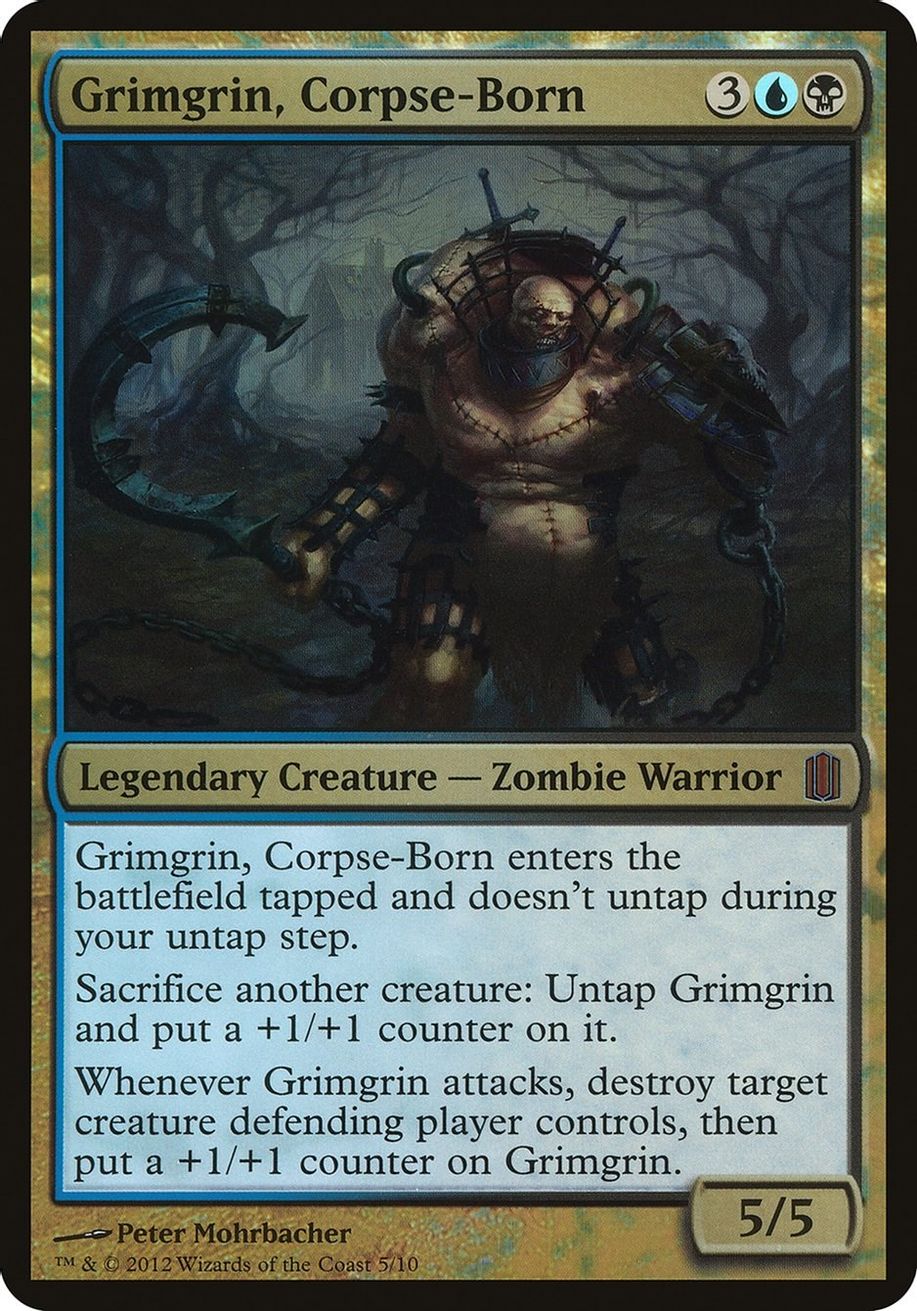 Grimgrin, Corpse-Born (Commander's Arsenal) - Oversize Cards - Magic ...