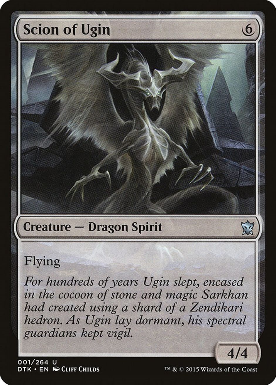 Scion of Ugin - Dragons of Tarkir - Magic: The Gathering