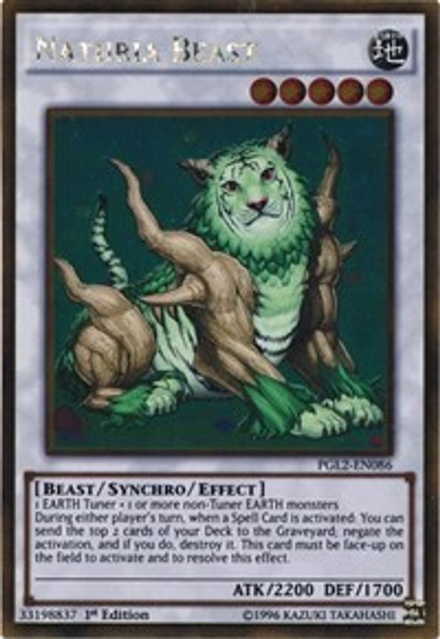 Naturia Beast - Premium Gold: Return of the Bling - YuGiOh
