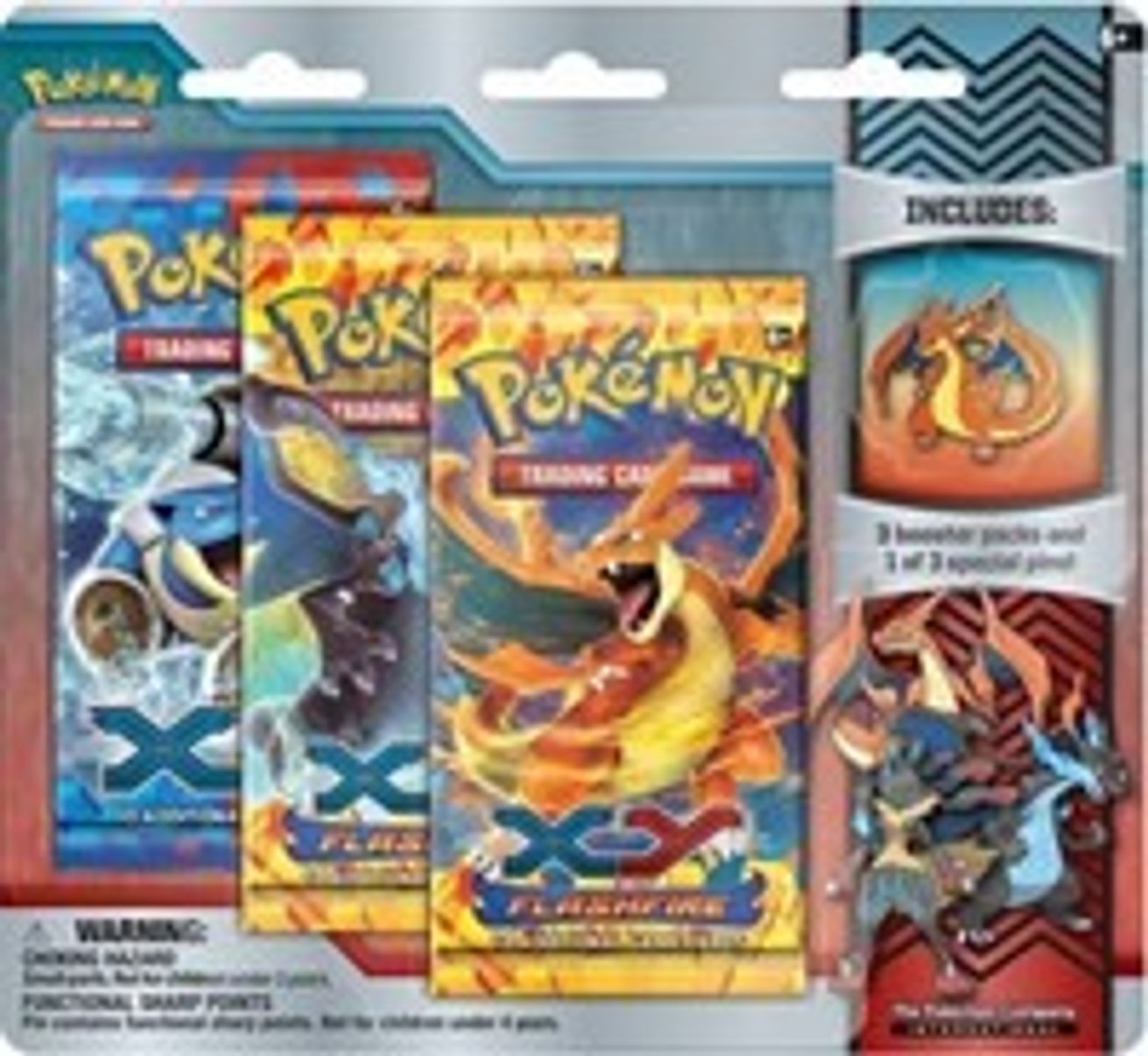 Flashfire Collector Pin 3 Pack Blister [Mega Charizard Y] - XY ...