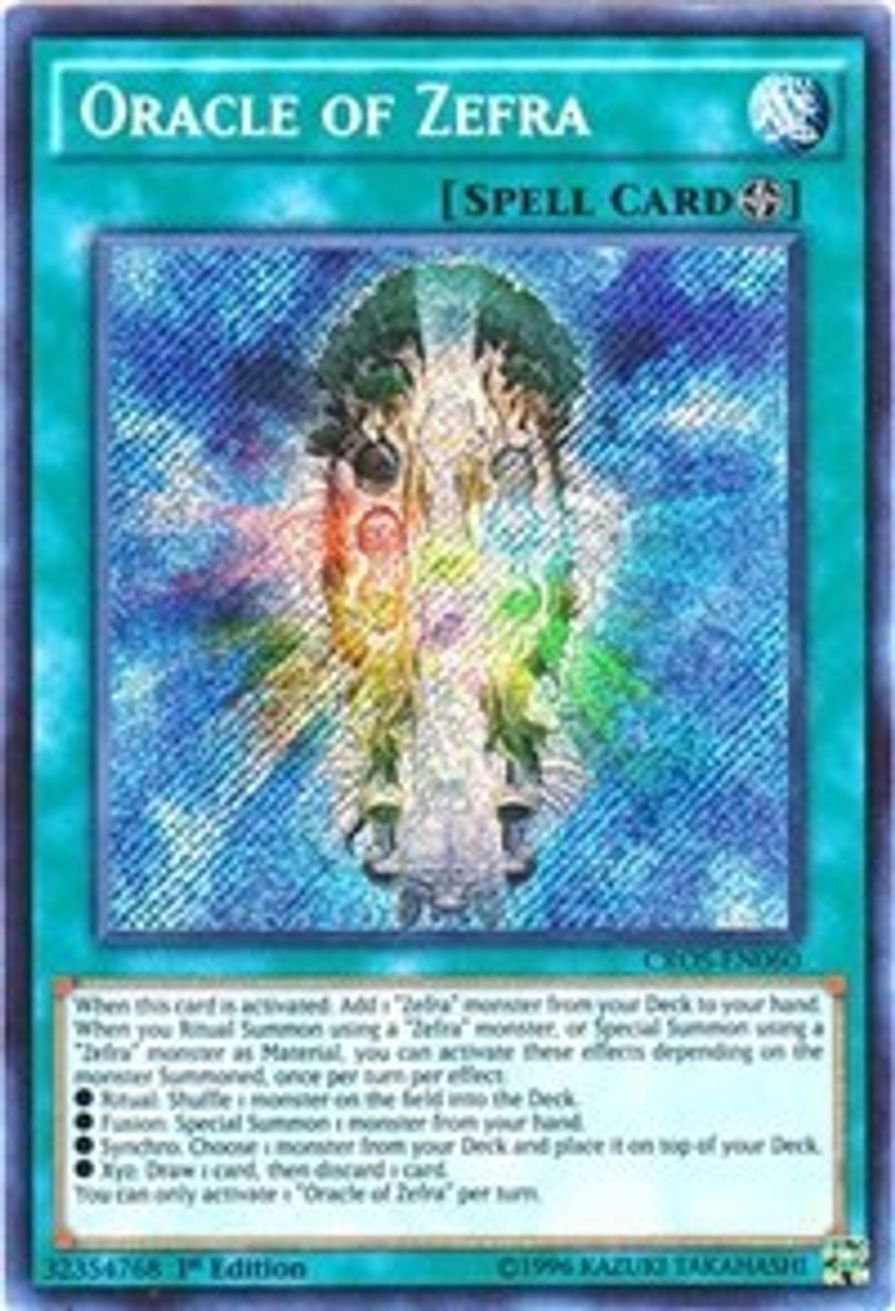 Oracle of Zefra - Crossed Souls - YuGiOh
