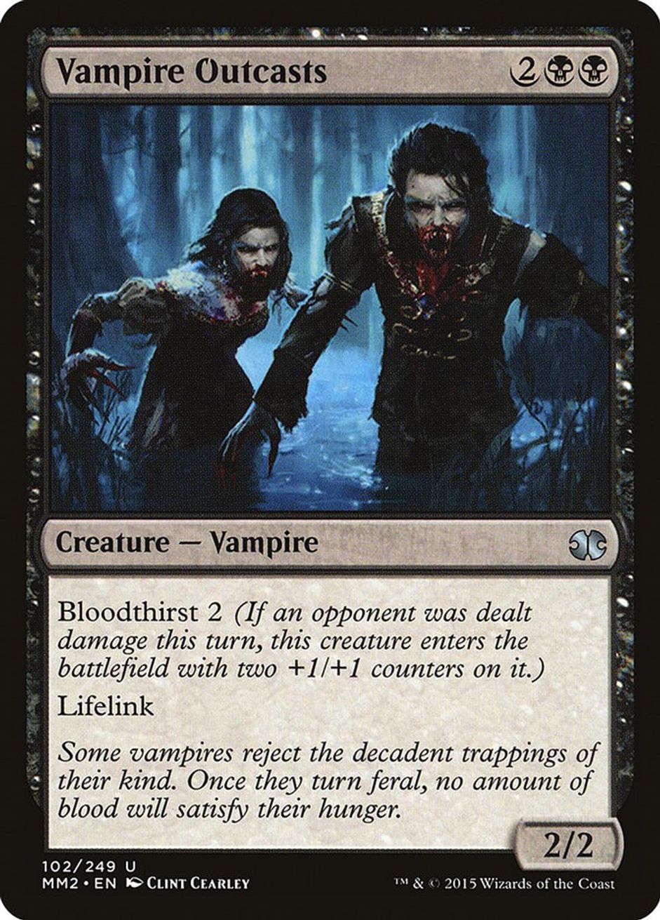 Vampire Outcasts - Modern Masters 2015 - Magic: The Gathering