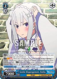 Reciprocative Feelings, Emilia - Re:ZERO - Weiss Schwarz