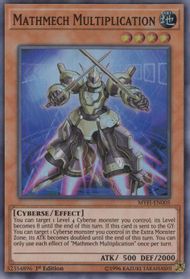 Mathmech Nabla - Mystic Fighters - YuGiOh