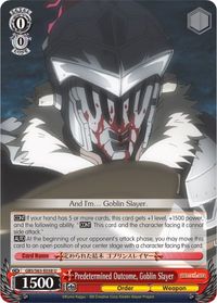 Gleaming Dagger, Goblin Slayer - Goblin Slayer - Weiss Schwarz