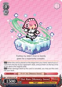 Leave Everything to Me, Rem (SP) - Re:ZERO Memory Snow - Weiss Schwarz ...