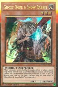 Ghost Ogre & Snow Rabbit (Alternate Art) - Maximum Gold - YuGiOh
