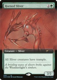 Magma Sliver (Extended Art) - Secret Lair Drop Series - Magic: The ...