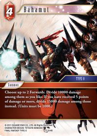 Bahamut - Beyond Destiny - Final Fantasy TCG