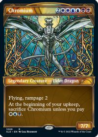 Nicol Bolas (Stained Glass) (Textured Foil) - Secret Lair Drop Series - Magic: The Gathering