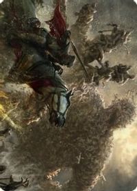 Garna, Bloodfist of Keld Art Card - Art Series: Dominaria United ...