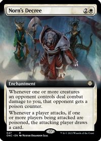 Phyresis Outbreak (Extended Art) - Commander: Phyrexia: All Will Be One ...