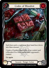 Codex of Frailty - Outsiders - Flesh and Blood TCG