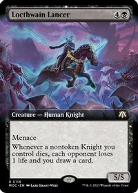 Exsanguinator Cavalry (Extended Art) - Commander: March of the Machine ...