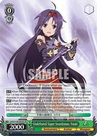 Innocent Smile, Yuuki (SR) - Sword Art Online Animation 10th Anniversary - Weiss Schwarz