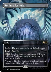 Restless Vinestalk (Borderless) - Wilds of Eldraine - Magic: The Gathering