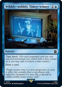 Clockspinning (Surge Foil) - Universes Beyond: Doctor Who - Magic: The ...