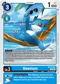DemiVeemon (NYCC 2023 Demo Deck) - Across Time - Digimon Card Game