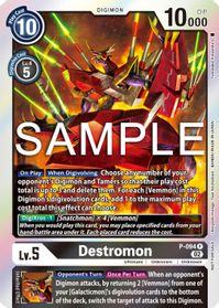 Dracomon - P-092 (3rd Anniversary Update Pack) - Digimon Promotion ...