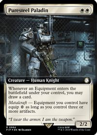 Codsworth, Handy Helper (Extended Art) (Surge Foil) - Universes Beyond: Fallout - Magic: The ...