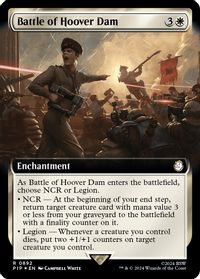 Masterwork of Ingenuity (Extended Art) (Surge Foil) - Universes Beyond: Fallout - Magic: The ...