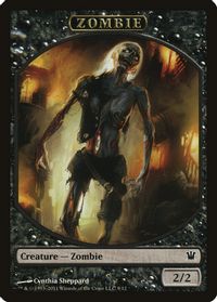 Zombie Token (8) - Innistrad - Magic: The Gathering