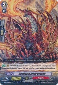 Dauntless Dominate Dragon "Reverse" - Brilliant Strike - Cardfight Vanguard