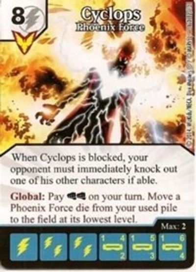 Cyclops - Phoenix Force - Avengers vs X-Men: Organized Play - Dice ...