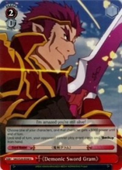 Demonic Sword Gram - Sword Art Online Vol.2 - Weiss Schwarz - TCGplayer.com