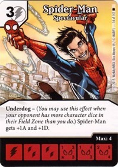 Spider-Man - Spectacular - The Amazing Spider-Man - Dice Masters ...