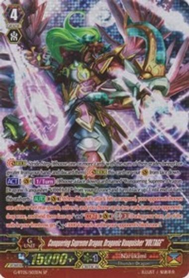 Buy Conquering Supreme Dragon, Dragonic Vanquisher "VOLTAGE" (SP) - Moonlit Dragonfang at ...