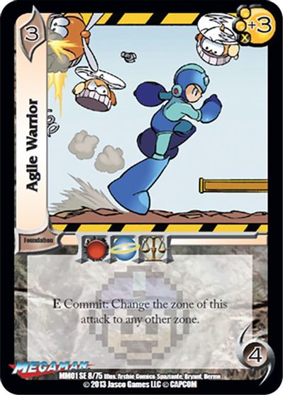 Agile Warrior - Mega Man: Collector's Tins - UniVersus - TCGplayer.com