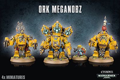 Warhammer: 40K - Ork Meganobz - Warhammer Plastic Box Sets - Warhammer ...