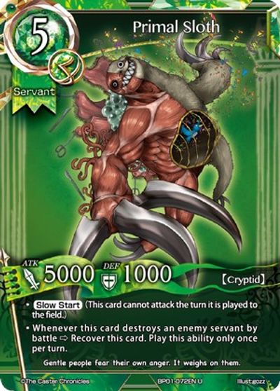 Primal Sloth - The Magic Battle Begins - The Caster Chronicles ...