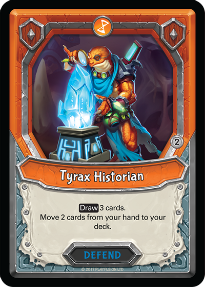 Buy Tyrax Historian (Unclaimed) - Mythical at TCGplayer.com