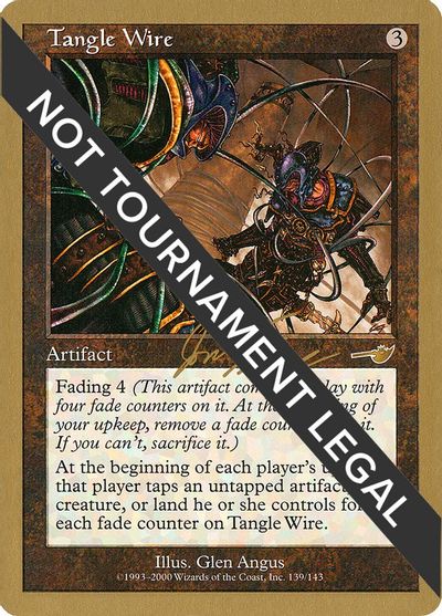 Tangle Wire - 2000 Jon Finkel (NMS) - World Championship Decks - Magic ...