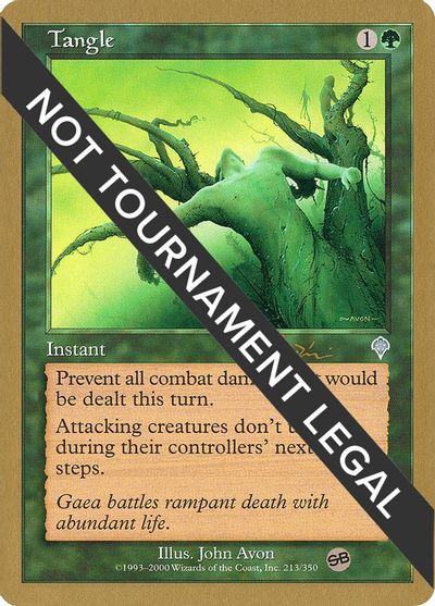 Tangle - 2001 Jan Tomcani (INV) (SB) - World Championship Decks - Magic ...